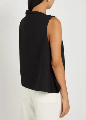 Vince Asymmetric Crepe Top