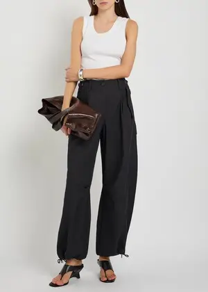 3.1 Phillip Lim Barrel-leg Cotton-blend Cargo Trousers