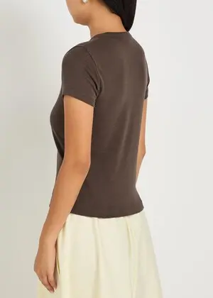 Vince Shrunken 90s Cotton And Modal-blend T-shirt