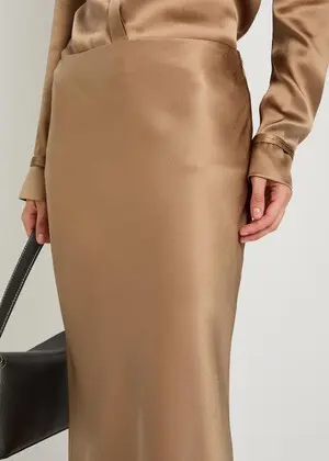 Gabriela Hearst Frei Silk Skirt