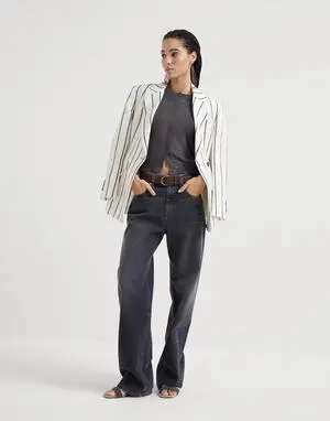 Brunello Cucinelli Sequin-embellished Linen-silk Cardigan