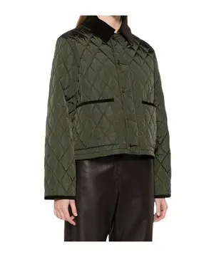 Burberry Long Sleeve Quilted Jacket