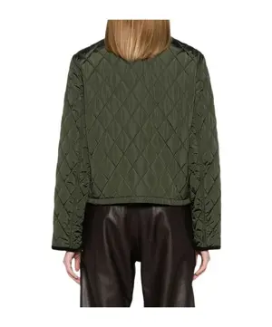 Burberry Long Sleeve Quilted Jacket