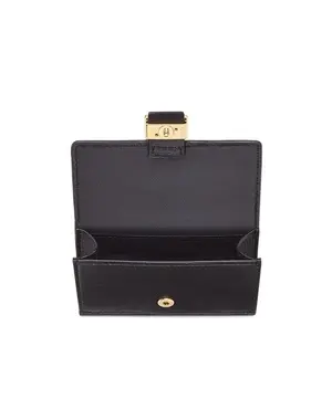 Fendi Logo Embossed Cardholder