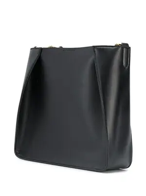 Stella McCartney Logo Perforated Shoulder Bag