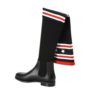 Givenchy Logo Socks And Boots