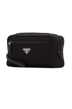 Prada Logo Sign Wash Bag