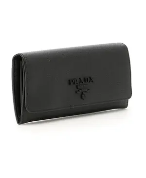 Prada Large Saffiano Leather Wallet