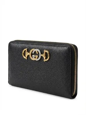 Gucci Zumi Textured Long Wallet