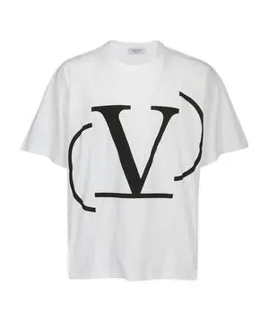 Valentino Garavani Vlogo Print T-shirt - White