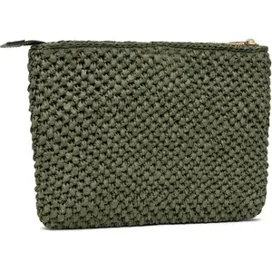 ANINE BING Woven Logo Pouch