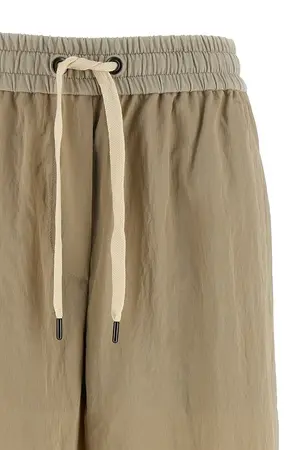 Brunello Cucinelli Straight-leg Drawstring Trousers
