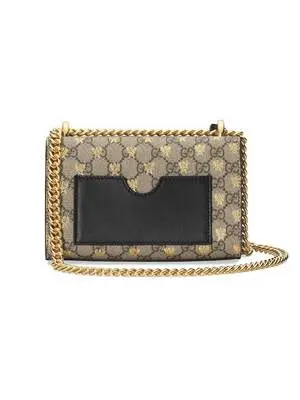 Gucci Gg Bees Padlock Small Shoulder Bag
