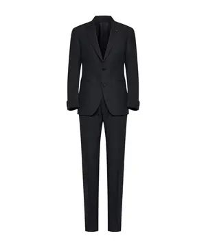 LARDINI Wool Suit - Black