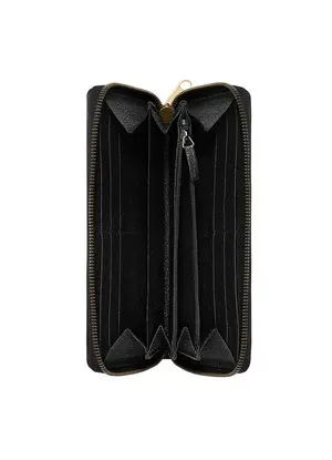 Gucci Logo Zip Around Wallet