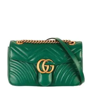 Gucci Metal Logo Shoulder Bag