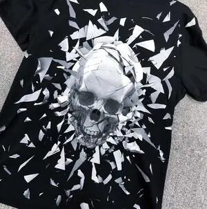 Alexander McQueen Skull Printed T-shirt