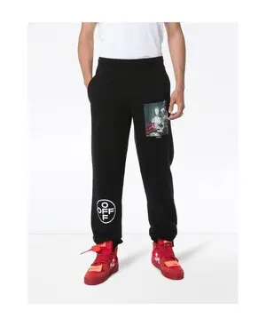 Off-White Park Canlie Same Style Mariana De Silva Slim Sweatpants
