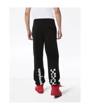 Off-White Park Canlie Same Style Mariana De Silva Slim Sweatpants