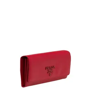 Prada Large Saffiano Leather Wallet
