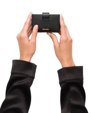 Prada Saffiano Leather Card Holder