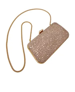 Valentino Garavani Carry Secrets" Rhinestone Minaudiere