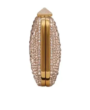 Valentino Garavani Carry Secrets" Rhinestone Minaudiere