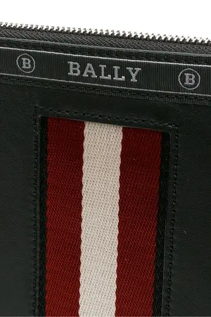 Bally Logo Zipped Clutch