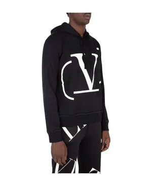 Valentino Garavani Vlogo Print Hoodie