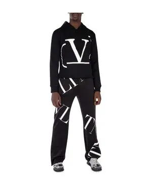 Valentino Garavani Vlogo Print Hoodie