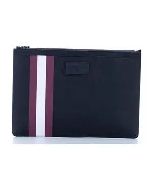 Bally Stripe Detail Clutch Bag