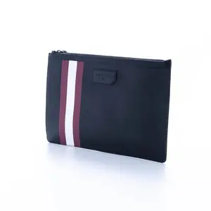 Bally Stripe Detail Clutch Bag