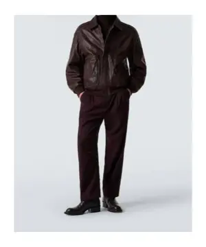 Calvin Klein Johnson Leather Blouson