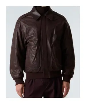 Calvin Klein Johnson Leather Blouson