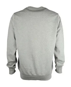 Burberry Long-sleeved Crew Neck Sweater With Printed Logo Detail