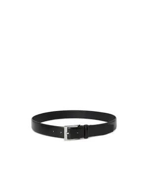 Hugo Boss Logo-engraved Buckle Leather Belt