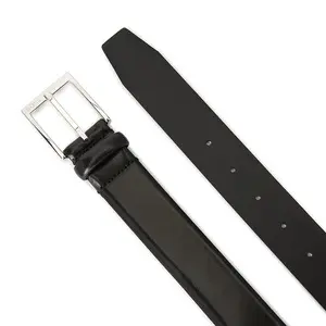 Hugo Boss Logo-engraved Buckle Leather Belt