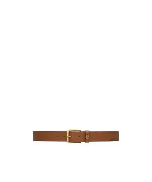 Gucci G Logo Plaque Buckle Belt