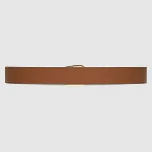 Gucci G Logo Plaque Buckle Belt