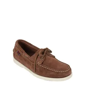 SEBAGO Lace-up Round Toe Boat Shoes