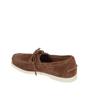 SEBAGO Lace-up Round Toe Boat Shoes