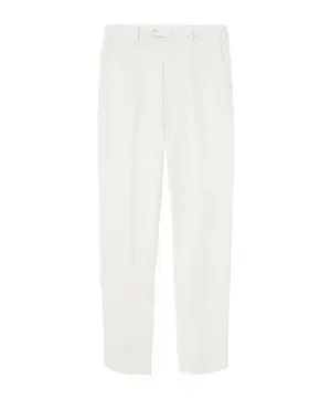 Loro Piana Belt-loop Casual Pants - Optical White