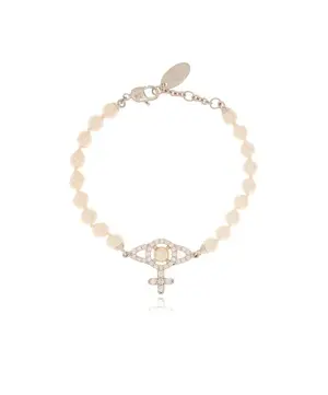 VIVIENNE WESTWOOD Logo Bracelet - Yellow