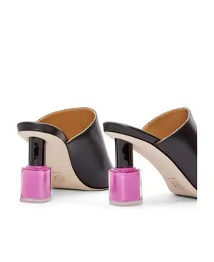 Loewe Nail Polish Mule In Calfskin