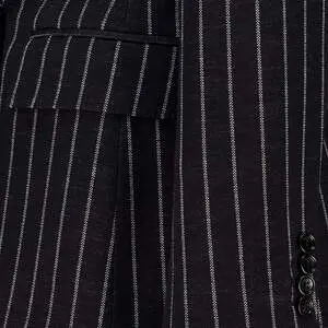 Max Mara Pinstripe Double-breasted Blazer