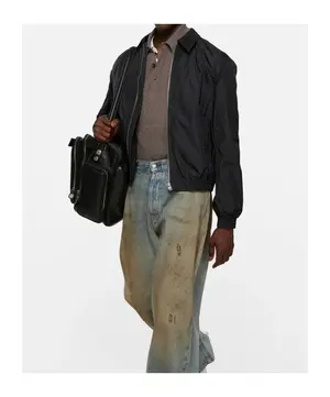 Acne Studios Zip-up Lightweight Jacket With Logo Detail