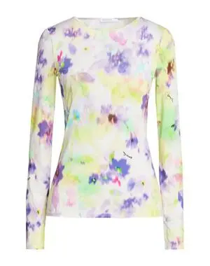 Patrizia Pepe T-shirt Size Polyester, Elastane - Purple