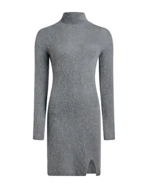 VICOLO Alpaca Wool Blend Mini Dress