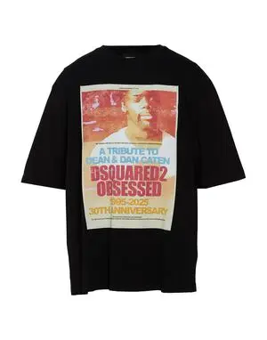 Dsquared2 T-shirt Size Cotton - Black