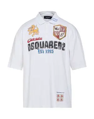 Dsquared2 Polo Shirt Size Cotton - White